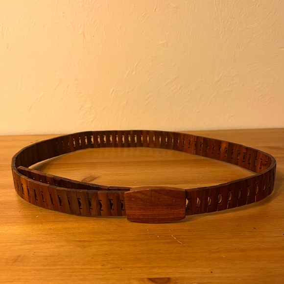 Accessories | Adjustable Wood Belt | Poshmark